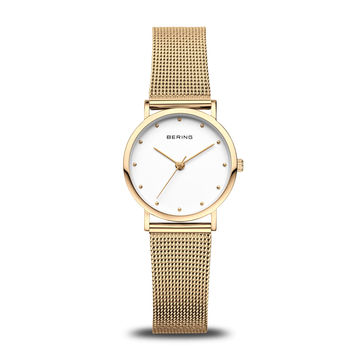 Bering | Classic 26mm Gold Milanese Strap | 13426-334 – The Watch Hub ...